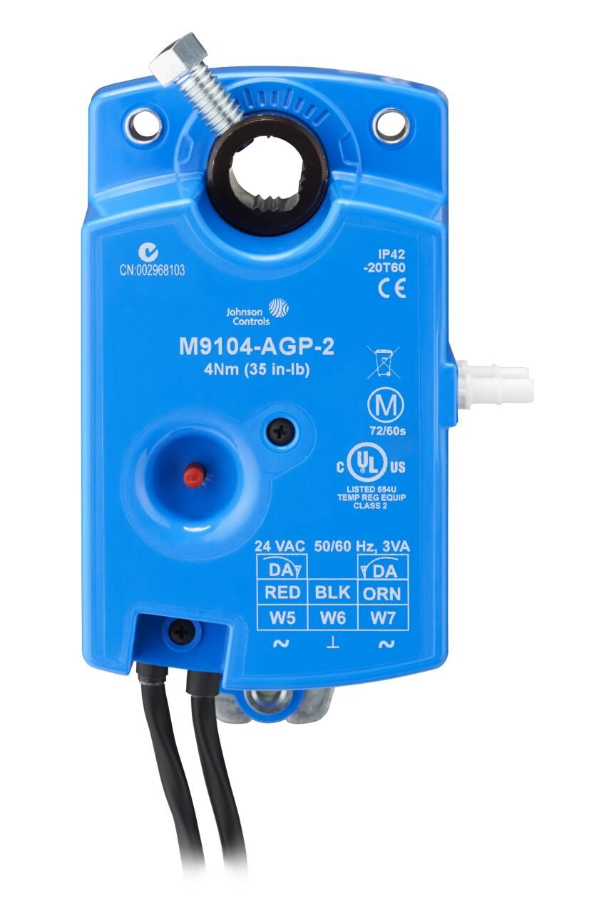 Johnson Controls M9104-AGP-2S | Non-Spring Damper Actuators ...