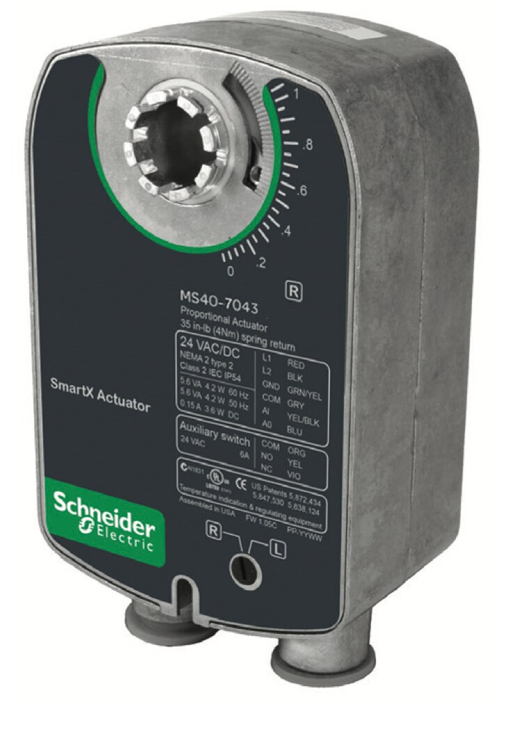 Schneider Electric MS40-7043-501 | Spring Return Damper Actuators ...