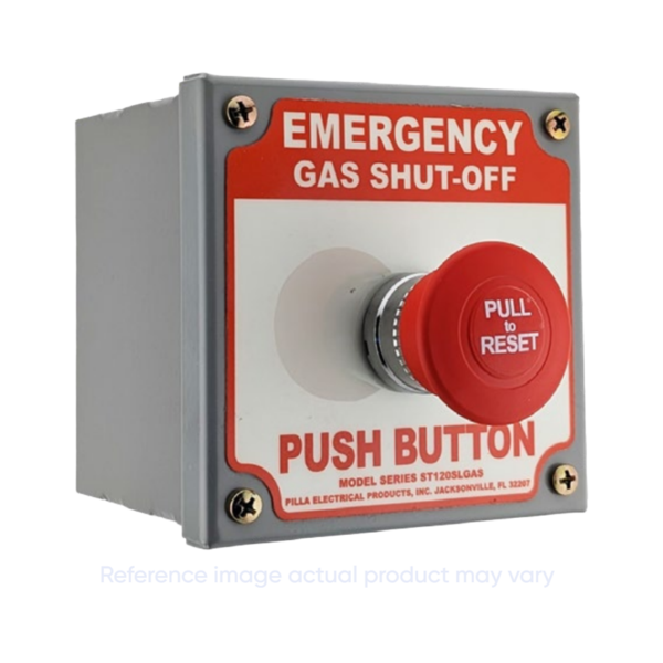 Pilla Electrical ST120SL-Gas Shut-Off | Emergency Push Button Operator ...