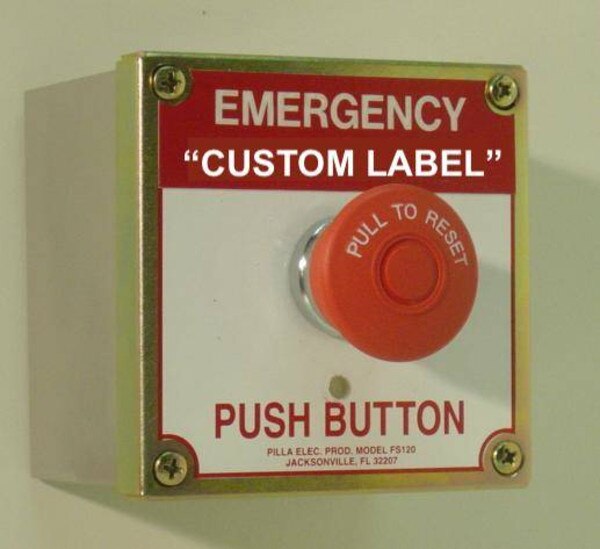 Pilla Electrical ST120SLN1-Stop | Emergency Push Button Operator ...