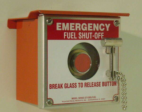 Pilla Electrical ST120SN3RSL-Fuel Shut Off | Break Glass Emergency ...