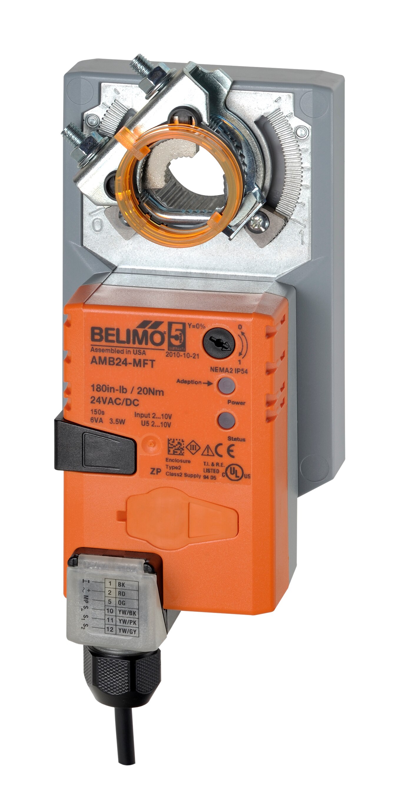Belimo AMB24-MFT | Non-Spring Damper Actuators | EnergyControl.com Belimo AMB24-MFT | Non-Spring Damper Actuators | EnergyControl.com