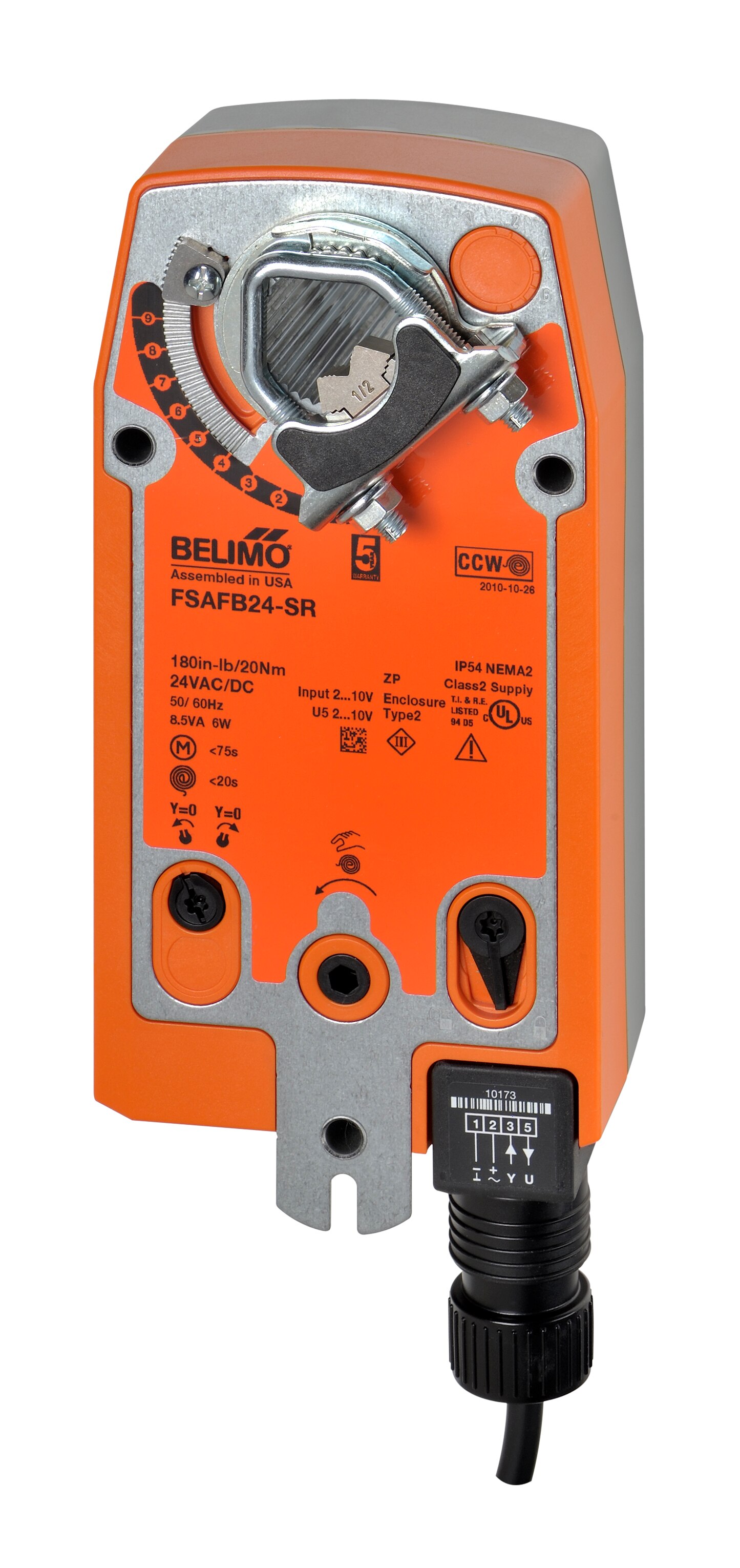Belimo FSAFB24-SR | Fire and Smoke Damper Actuators | EnergyControl.com
