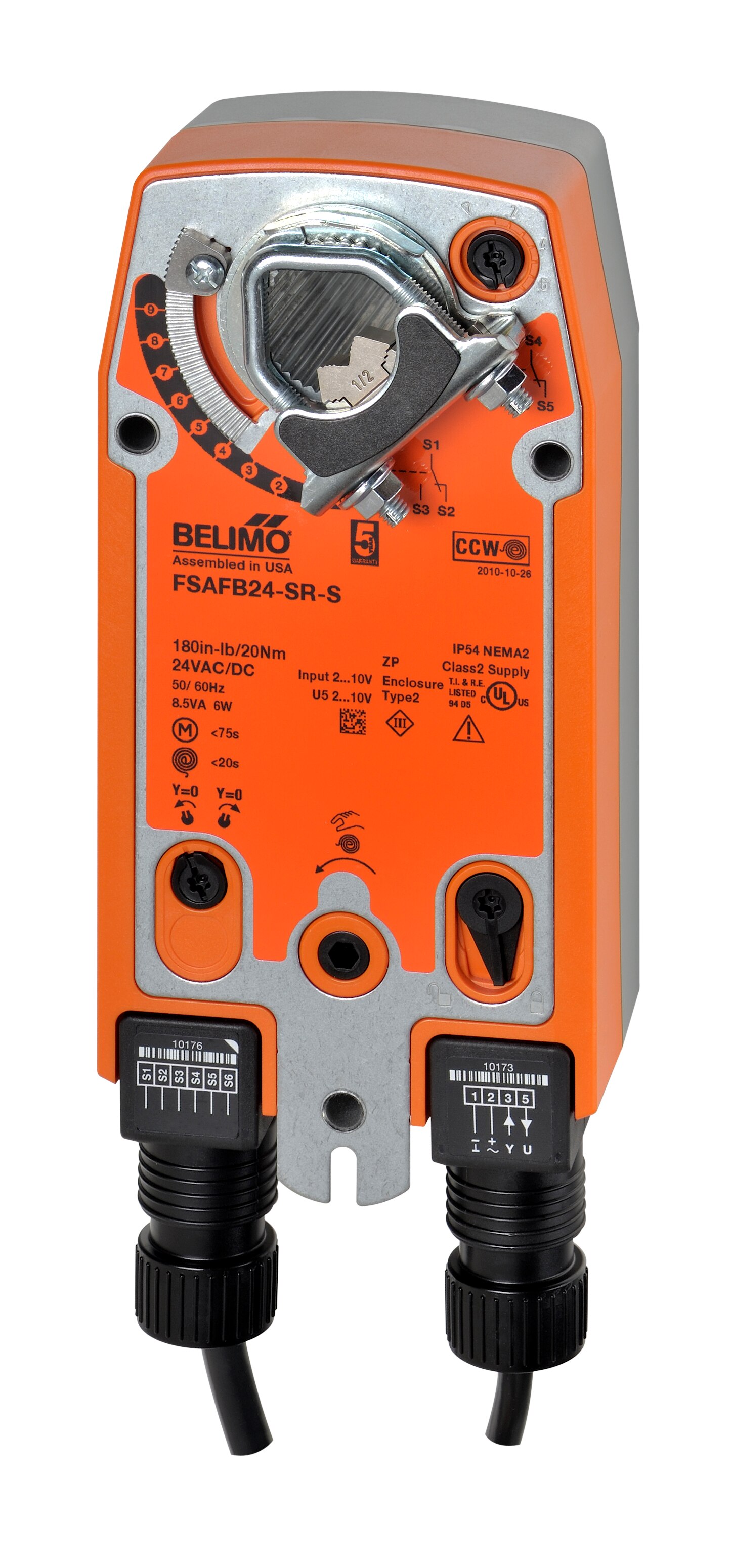 Belimo FSAFB24-SR-S | Fire and Smoke Damper Actuators | EnergyControl.com