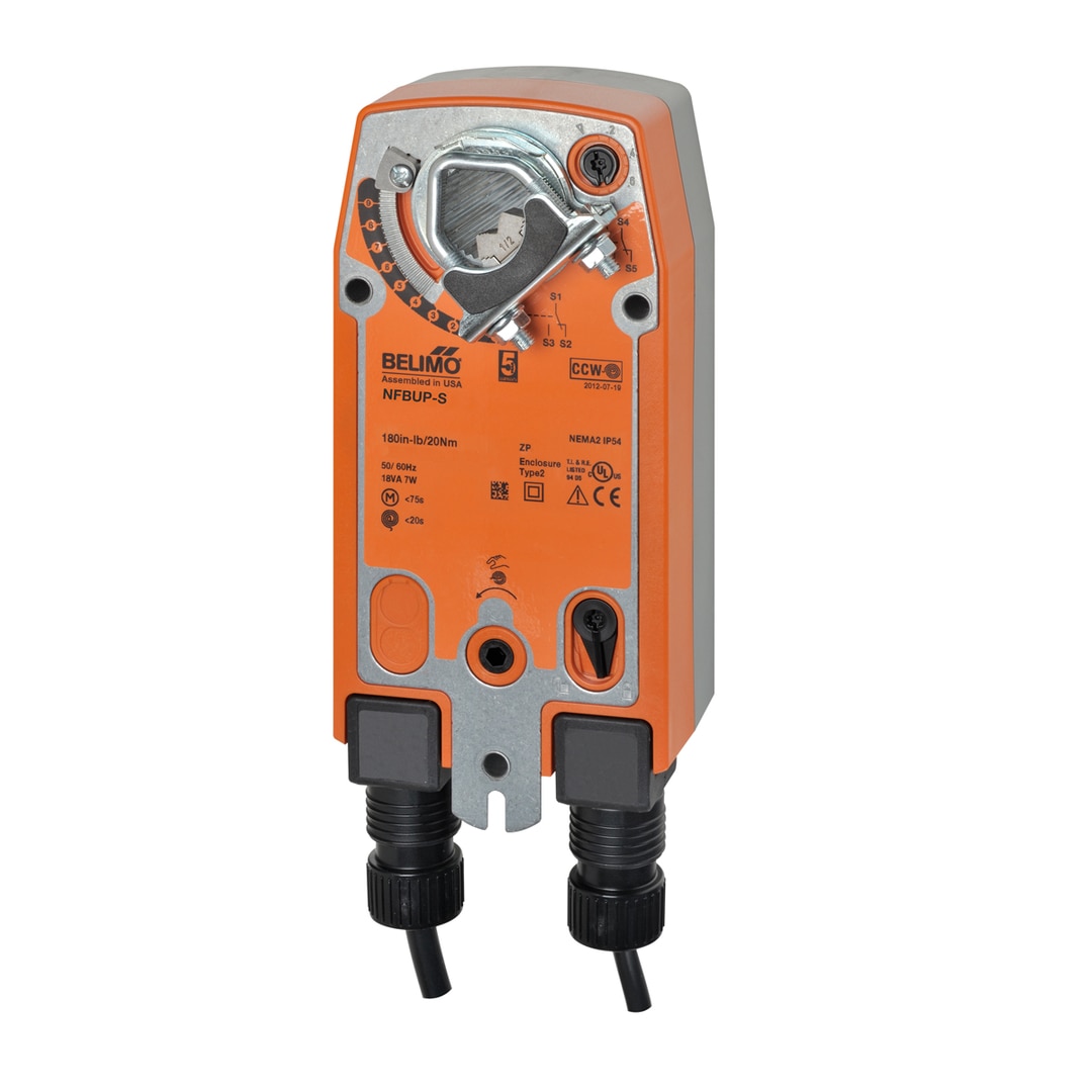 Belimo NFBUP-S | Spring Return Damper Actuators | EnergyControl.com Belimo NFBUP-S | Spring Return Damper Actuators | EnergyControl.com