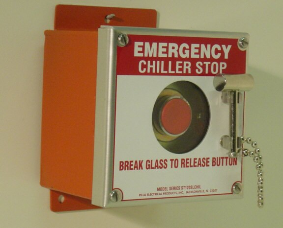Pilla Electrical ST120SN4SL-Chiller Stop | Break Glass Emergency ...
