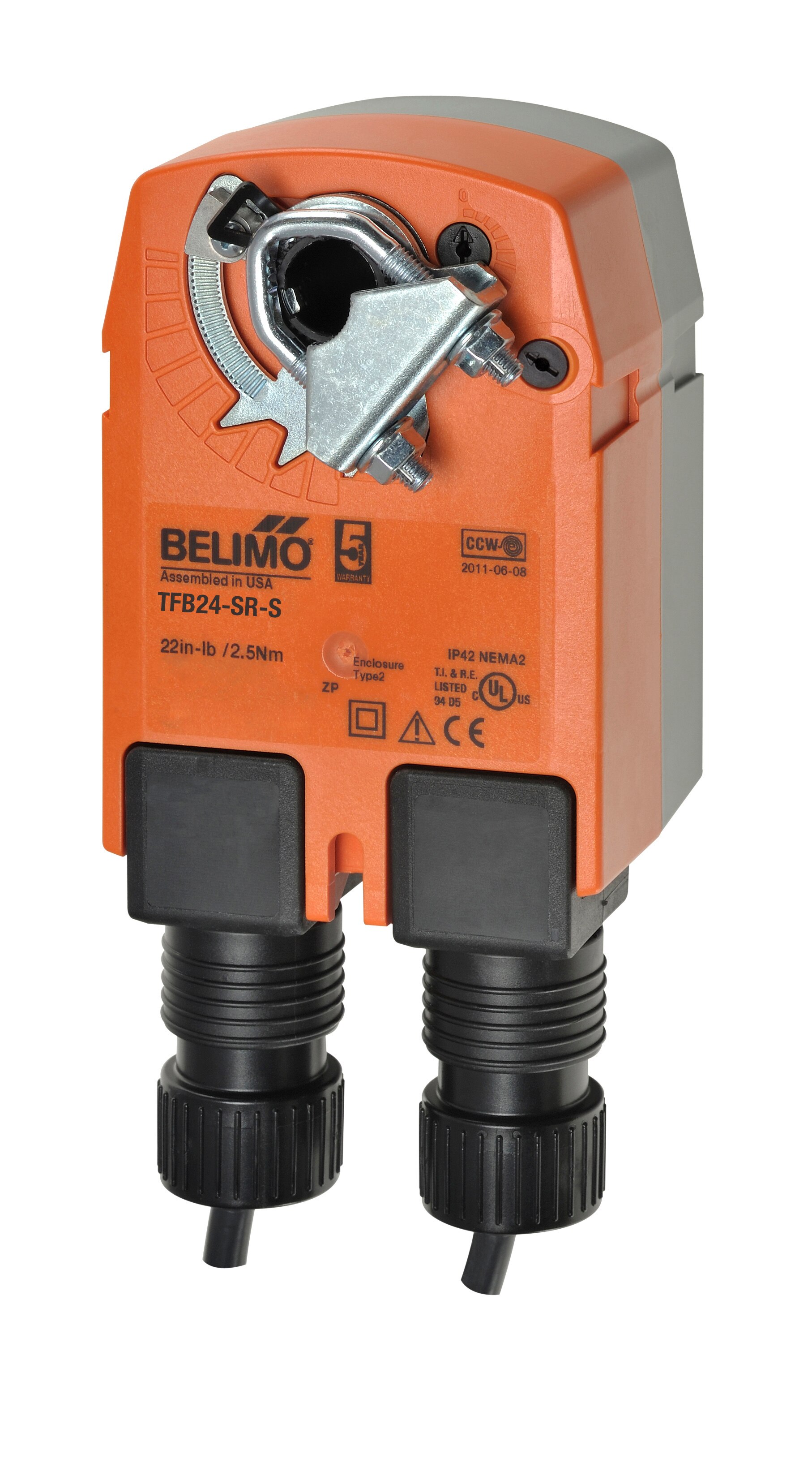 Belimo TFB24-SR-S | Spring Return Damper Actuators | EnergyControl.com