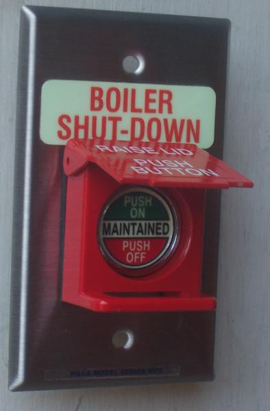 Pilla Electrical WPSRP2SL Boiler Shut-Down | Wall Plate Stations ...